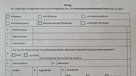 Antragsformular - Auswärtiges Amt